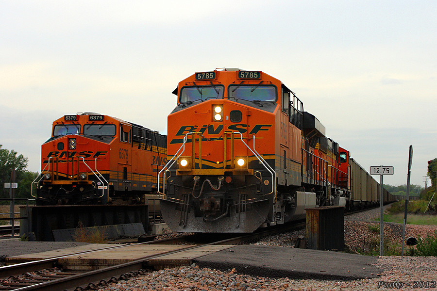 Eastbound BNSF Loaded Coal Train